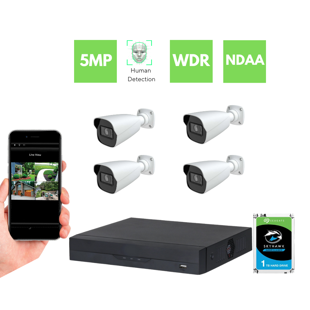 4 Camera Systems | Commercial Security Solutions | Ally Security