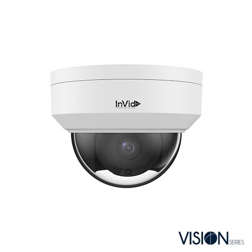 InVid Tech 4MP IP Outdoor Dome Camera with IR & WDR — Ally Security
