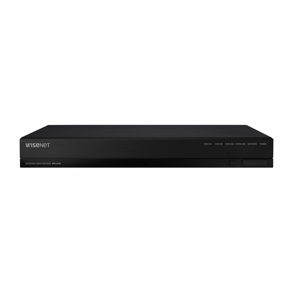 SPE-1630 Hanwha Techwin SPE-1630 16 Channel Encoder | Features The SPE ...