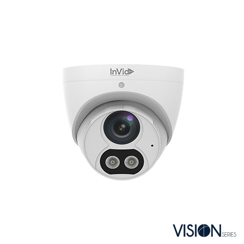 InVid Tech 4MP Starlight IP Turret Camera - Plug & Play — Ally Security