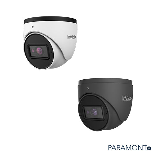 InVid Tech 8MP IP Outdoor Turret Camera with IR & Audio Features — Ally ...