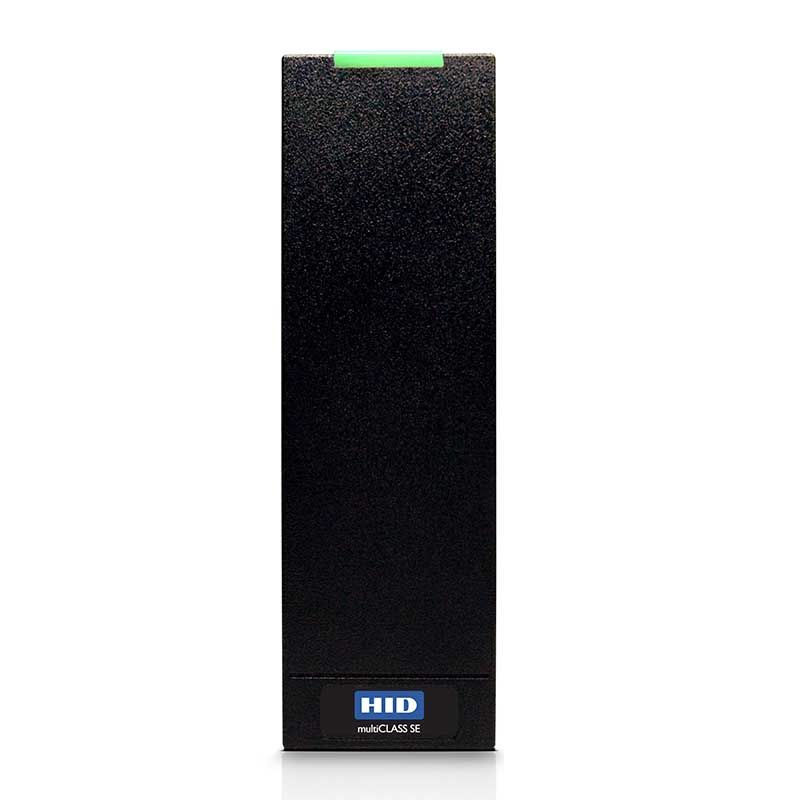 HID A-CRS-0R15-DRK iClass R15 Mullion Mount Smart Card Reader - Black ...