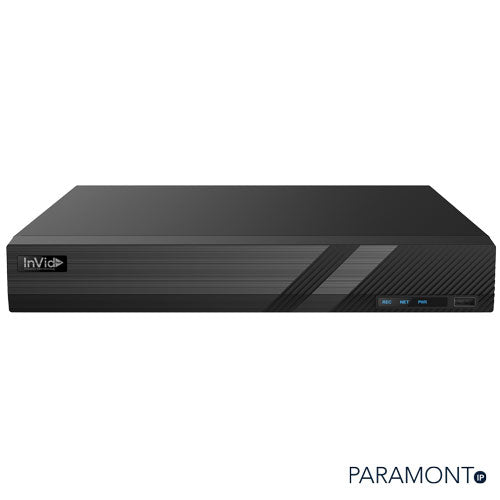 InVid Tech PN1B 8 Ch NVR - 4K, 6TB, 80 Mbps, Plug & Play — Ally Security