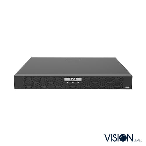 InVid Tech VN4A-32 NVR 32 Ch, 18TB, 4K, Cloud Upgrade & Smart Features ...